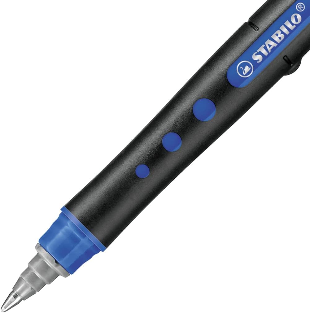 STABILO Bionic 370140 – Bolígrafo (2 unidades), color azul (0.020 in ...