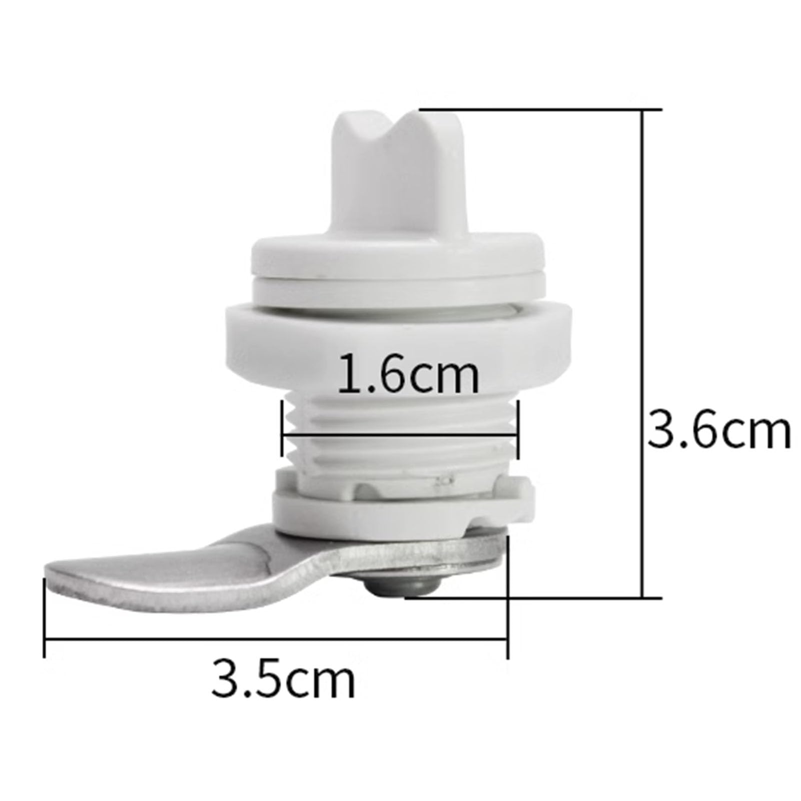 Thumb Operated Offset Cam Lock, Universal Keyless Compartment Lock ...