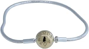 Amazon.com: 596003-17 Pandora Silver & 14k Gold Essence Collection ...
