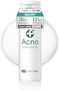 Amazon | ニキビ ニキビケア ニキビ跡 化粧水 薬用 ACNO （ アクノ ）3大有効成分配合 にきび シミ に 男女兼用 全身使用可能 医薬部外品 150ml (1個) | ACNO ...