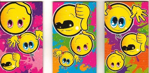 Title: Mini Smiley Face Notebooks / Notepads - Assorted Designs (1 ...