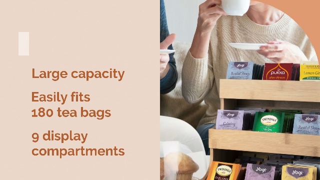Watch Theodore Tea Organizer Display-The Original Vertical Tea Box on ...