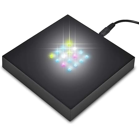 Amazon.com: ASENTE 16 LED Multi-Color Light Stand Base- Lighted Acrylic ...