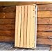 northbeam Folding Utility Table and Potting Bench, Natural Stained ...