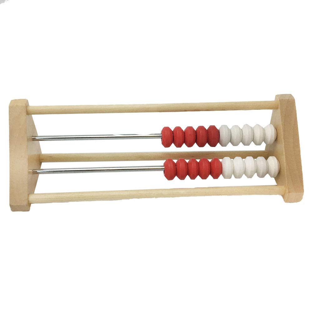 Geometry Set Hand2ind 20-Bead Rekenrek, Wooden Rekenrek, Abacus For ...