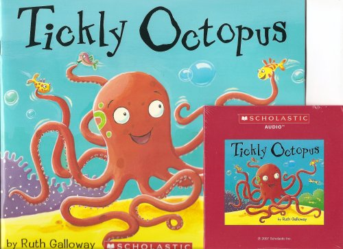 Tickly Octopus Book and Audio CD Set (Paperback Book and Audio CD ...