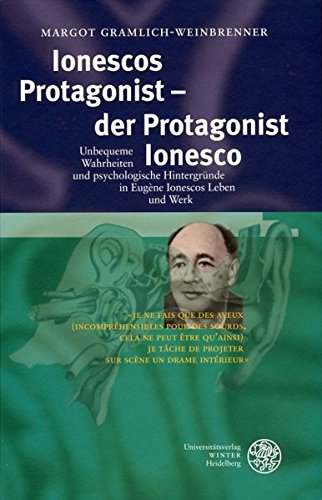 Buy Ionescos Protagonist - der Protagonist Ionesco: Unbequeme ...