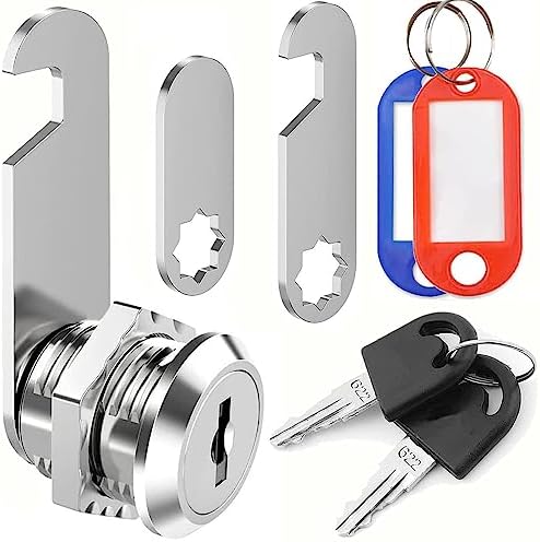 ZiYuya Thread Tubular Cam Lock with Key Different, RV Storage Locks ...