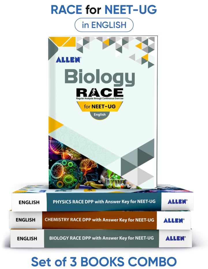 Buy ALLEN RACE DPP for Physics, Chemistry, Biology with Answer Key for ...