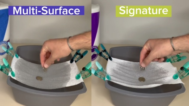 Watch COMPARISON of Viva Multi-Surface vs. Viva Signature Paper Towels ...