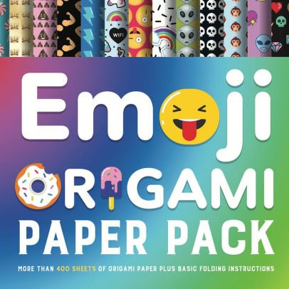 Emoji Origami Paper Pack: More than 400 Sheets of Origami Paper Plus ...