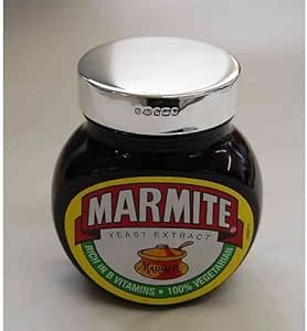 Amazon.com: Hallmarked English made 925 sterling silver 500g Marmite ...