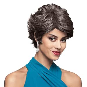 Amazon.com : Chanel Wig Color 3T280 - Foxy Silver Wigs Short Length ...