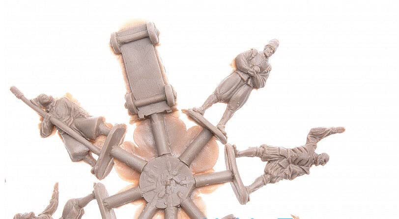 Red Box 72083-1/72 - English Sailors Artillery, 16-17th Century Plastic ...