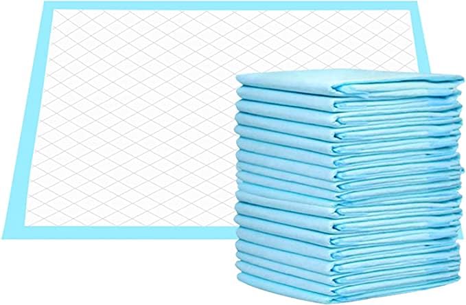 DNOTRO Disposable Underpad Sheet (Pack of 50 Pcs, Blue, Size: 60x90 cms ...