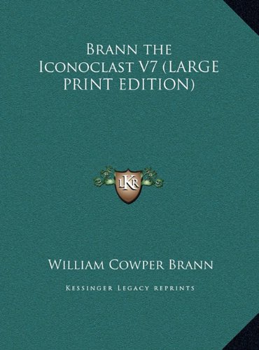 Buy Brann the Iconoclast V7 Book Online at Low Prices in India | Brann ...