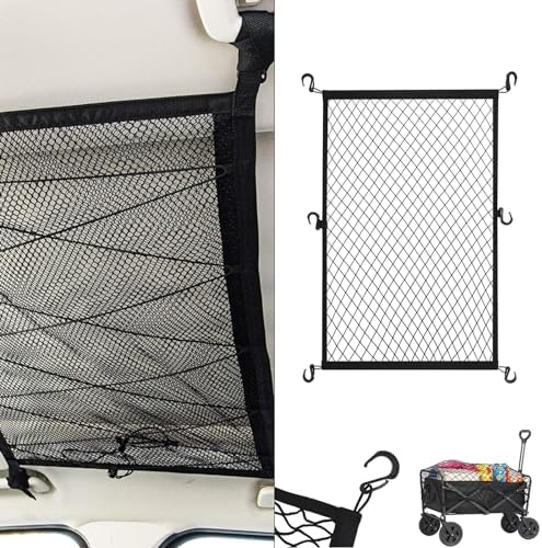 Amazon.com: Car Ceiling Cargo Net Pocket+Wagon Cargo Net for ...