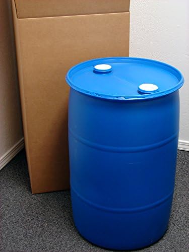 Amazon.com: 30 Gallon Drum; Emergency Water Storage Barrel, Natural ...
