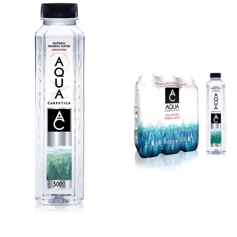 Aqua Carpatica Still Natural Mineral Water 500 Ml Pet Pack | Desertcart ...