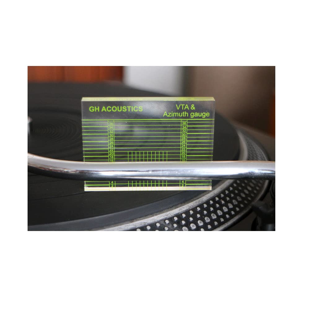 Snapklik.com : Phonograph VTA VTA Azimuth Gauge Alignment Block Ruler ...