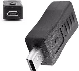 Mini USB Female to Micro USB Male Adapter - Seamless Connection for ...