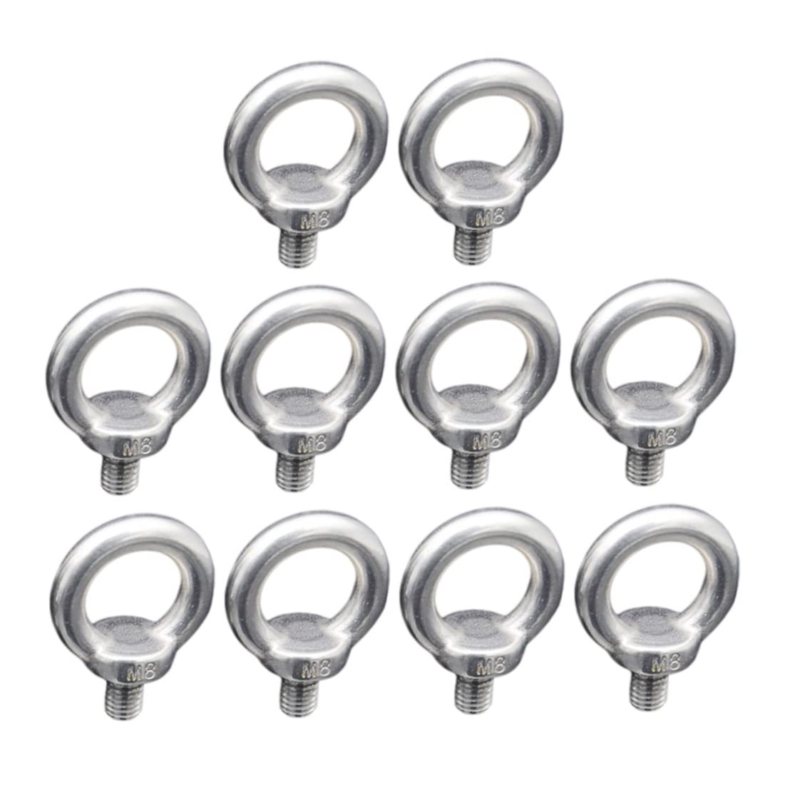 M8 Lifting Eye Bolt, Lifting Ring Eye Bolts Stainless Hardware Eye Nut ...