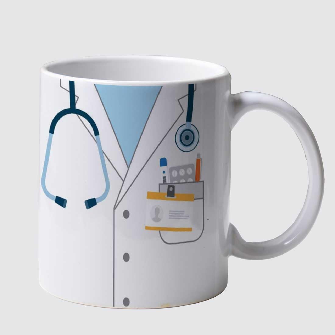 Buy Crazyify Doctor Printed Ceramic Mug (350Ml) | Healthcare Hero ...