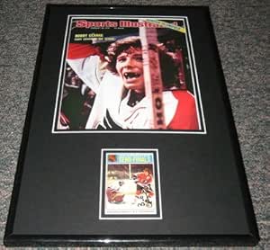 Bob Bobby Clarke TOOTHLESS Signed Framed 11x17 Photo Display JSA Flyers ...