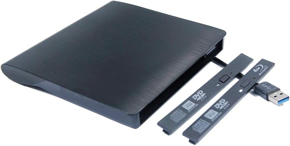 Amazon.com: Ultra Slim USB 3.0 Portable External Optical Disc Drive ...