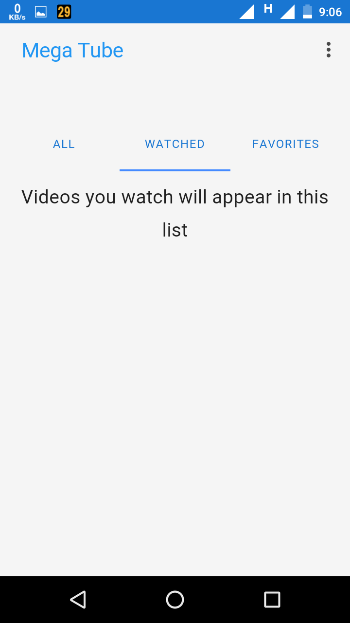 Mega Tube - Application sur Amazon Appstore