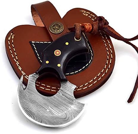 Amazon.com: Hibben Legacy Ulu Knife – Keenly Sharp 5Cr15 Stainless ...