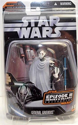 Amazon.com: Star Wars Greatest Hits Basic Figure General Grievous ...