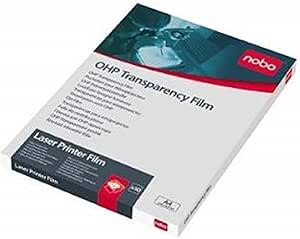 Nobo Overhead Projector Laser Printer Film A4 - Pack of 50 : Amazon.co ...