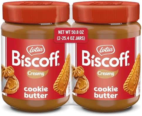 Amazon.com : Lotus Biscoff - Cookie Butter Spread - Creamy -non GMO ...