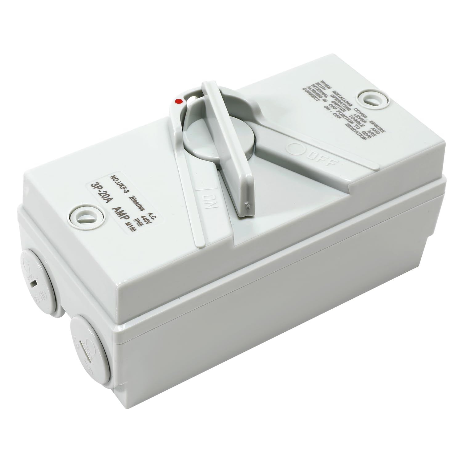 60 Amp Disconnect Indoor Generator 220v Switch Enclosed Motor , IP66 ...