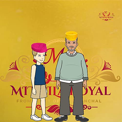 Mithila royal MITHILA Painting PAG, Beautyful Handpainted MITHILA PAAG ...