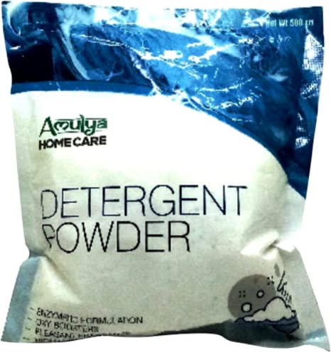 Amulya Detergent Powder- 500 gms (Pack of 5) : Amazon.in: Health ...