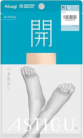 Amazon | [アスティーグ] 開 オープントゥ ストッキング 大きいサイズ ATSUGI | 和装下着 通販