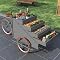 Amazon.com: WTTTTW Mobile Tricyle Vending Cart Trike Tricycle Cart ...
