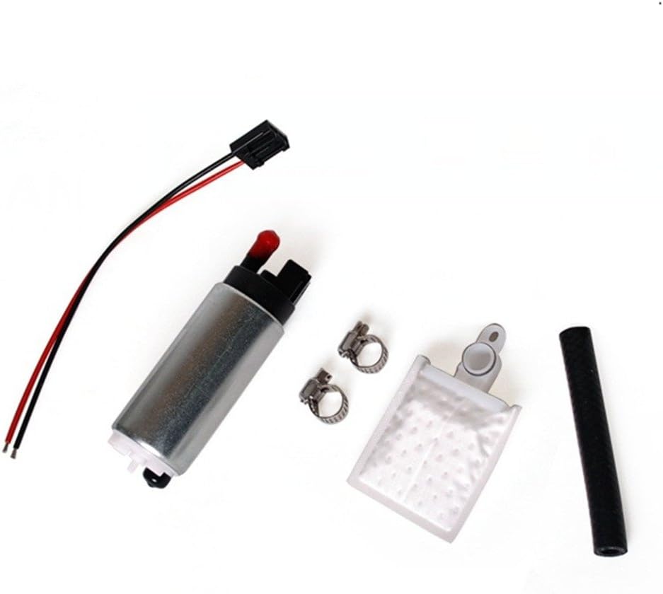 255LPH Universal Electric Fuel Pump Install Kit High Performance Flow ...