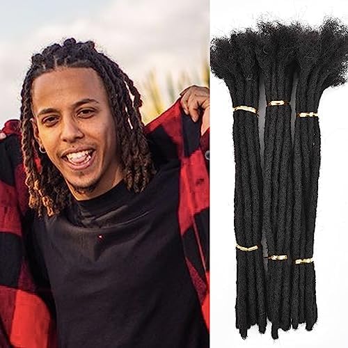 Amazon.com : Loc Extensions Human Hair Dreadlock Extensions for Men ...