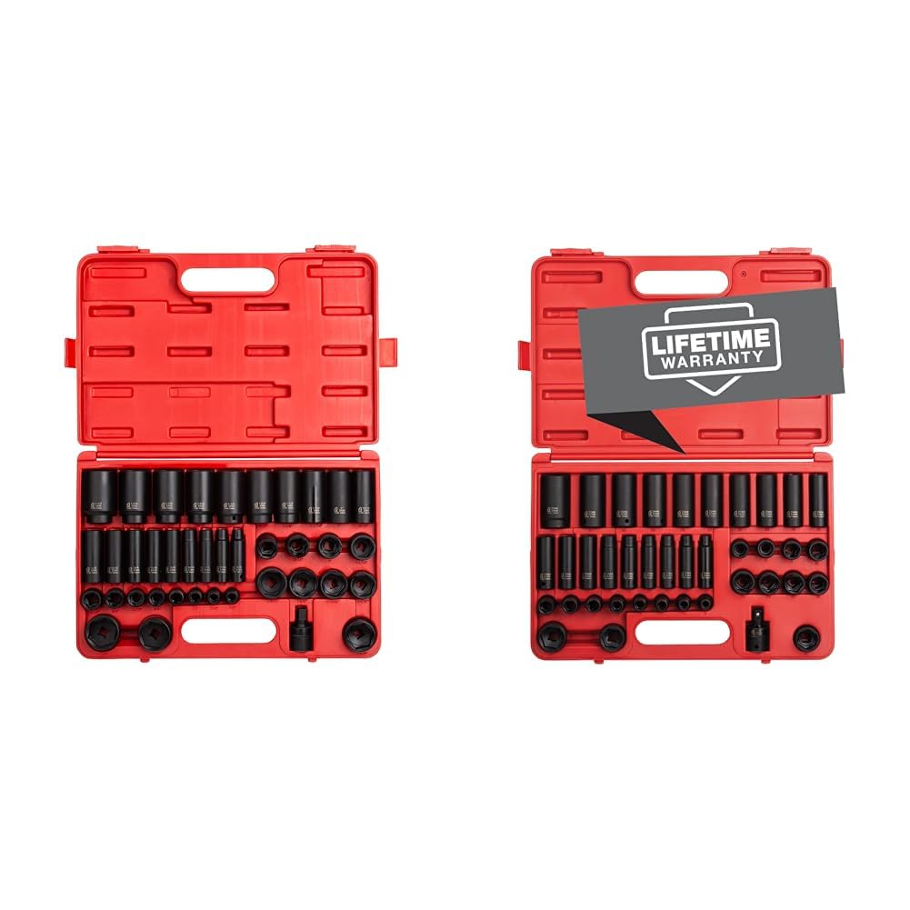 Amazon.com: SUNEX TOOLS 2668, 1/2 Inch Drive Master Impact Socket Set, 39-Piece, SAE & 2669, 1/2 ...