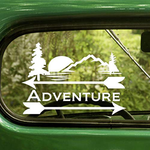 ISEE 360® Adventure Wanderlust Car Truck Decorative Exterior Vinyl ...