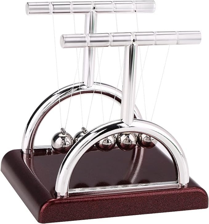 Buy Whixant Newton Cradle Pendulum Metal Perpetual Motion Toy & Swing ...