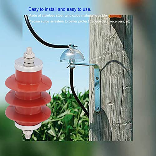 TOPINCN Lightning Arrestor Kit Electric Fence Lightning Arrester Farm ...