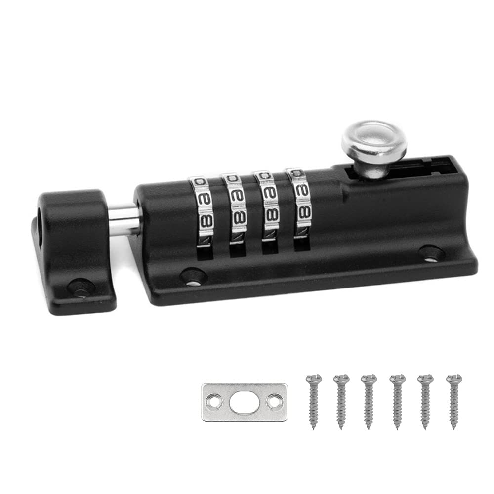 Buy Sliding Combination Bolt Combi Bolt Latch Keyless Combination Bolt ...