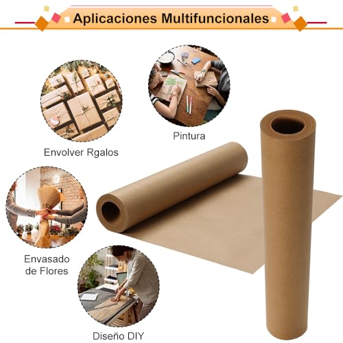 Papel Kraft en Rollo: Versatilidad para Manualidades y Más - El Multimetro
