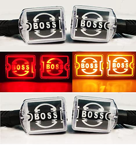 PBTA LED Indicator with BOSS Logo for Hero Splendor & Splendor Plus ...