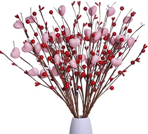 Amazon.com: J'FLORU Valentine’s Day Gifts,6 Pack Valentine’s Day Picks ...