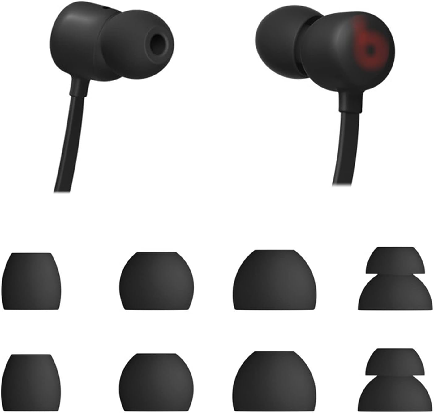 Amazon.com: ALXCD Ear Tips Compatible with Beats Flex, 4 Sizes (S/M/L/D ...